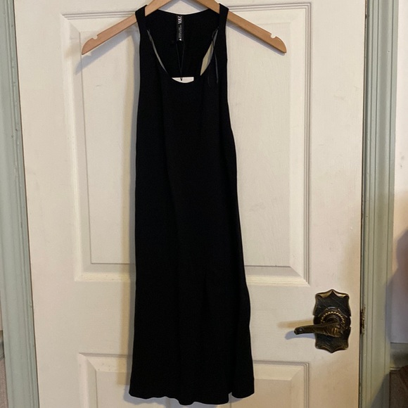 Zara | Dresses | Nwt Zara Dress Low Back With Design Element Size Xs ...
